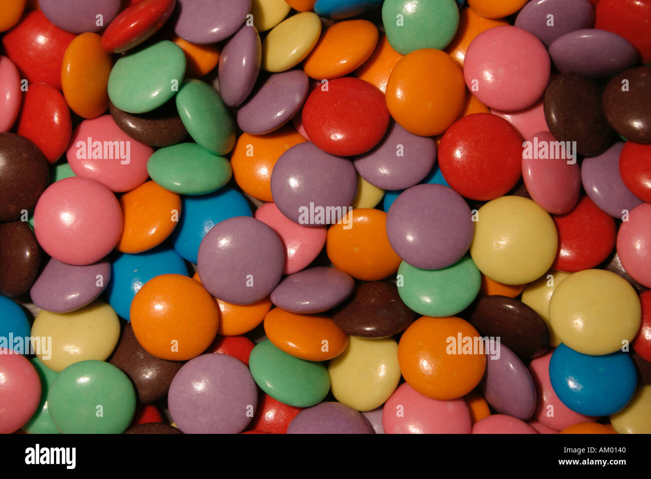 Pile of Smarties Stock Photo - Alamy