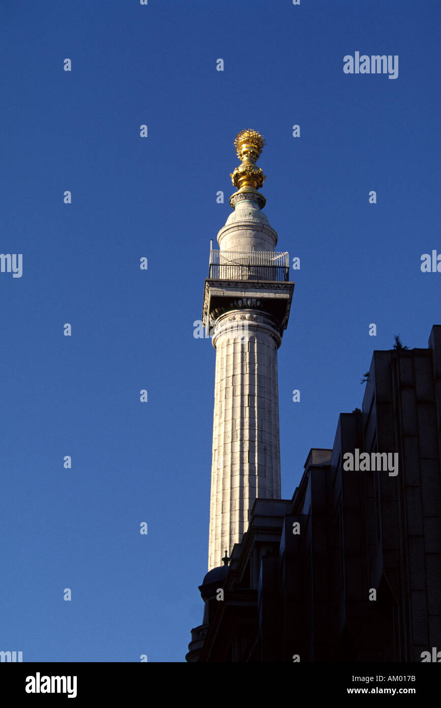 The Monument, London, UK Stock Photo - Alamy