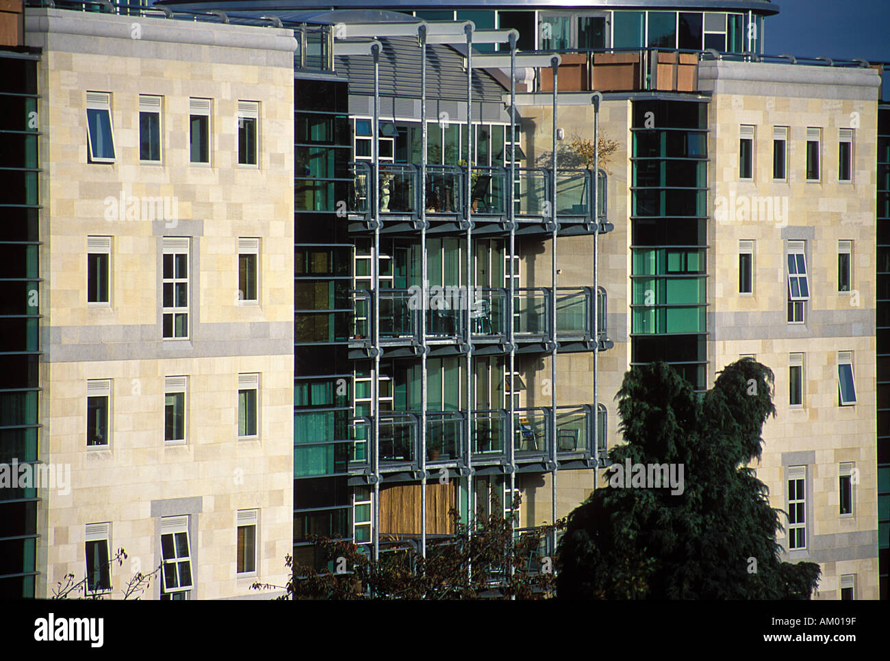 Post modern neo classical building near York railway station York Stock ...