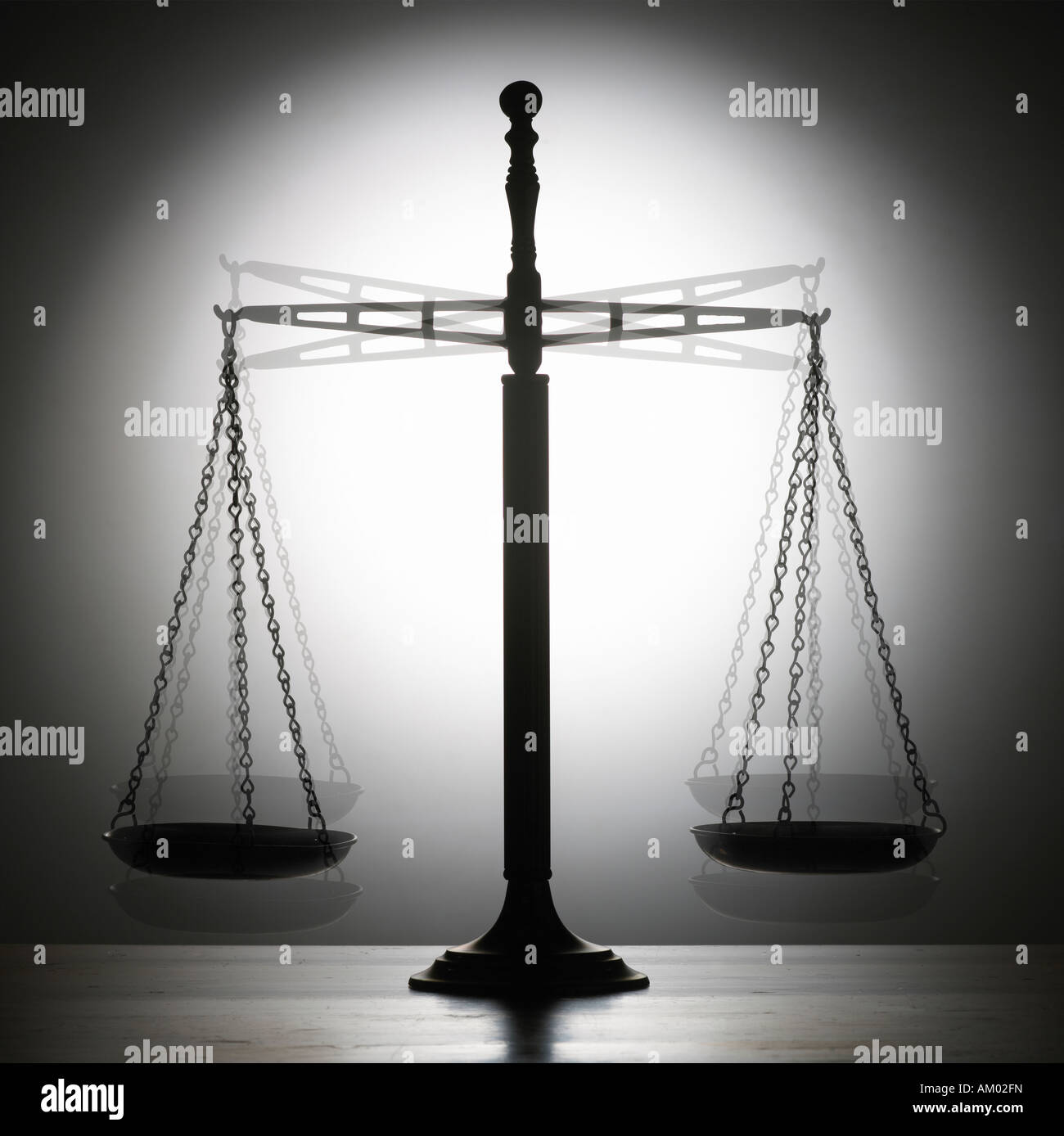 SILHOUETTE OF ANTIQUE BALANCE WEIGHING SCALES Stock Photo - Alamy