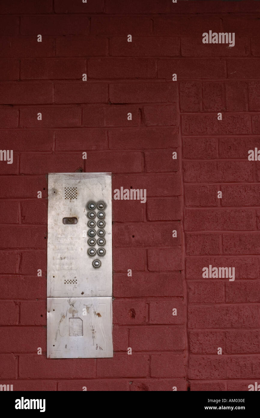 Buzzer entry system hi-res stock photography and images - Alamy