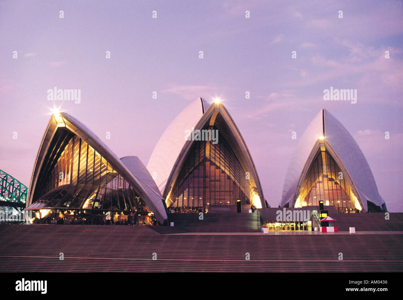 Sunset at Sydney Opera House Stock Photo - Alamy