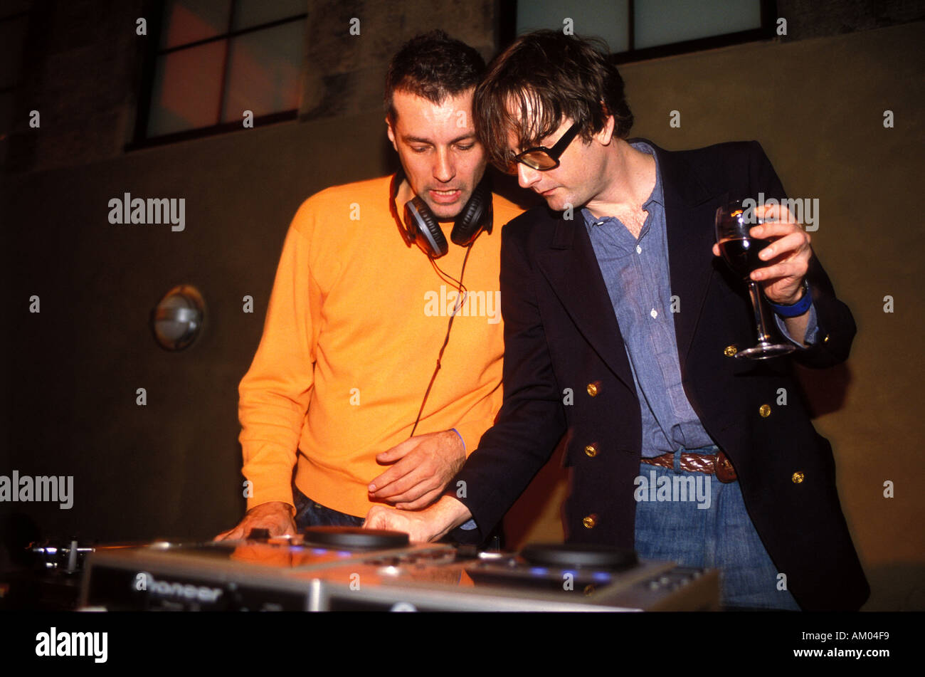 Jarvis Cocker and Steve Mackey CCA Glasgow Scotland Stock Photo - Alamy