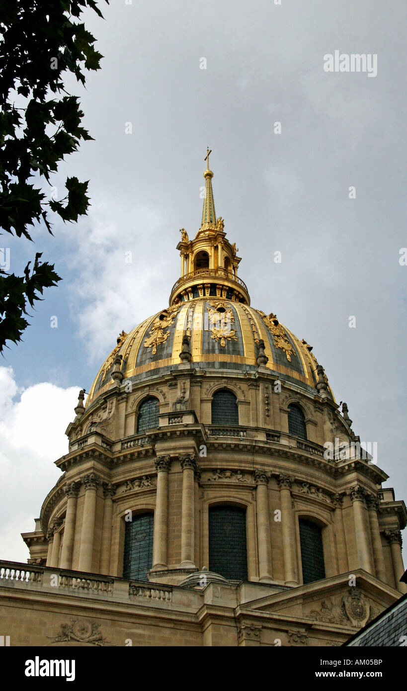 Les Invalides Dome des Invalides Paris France Stock Photo - Alamy