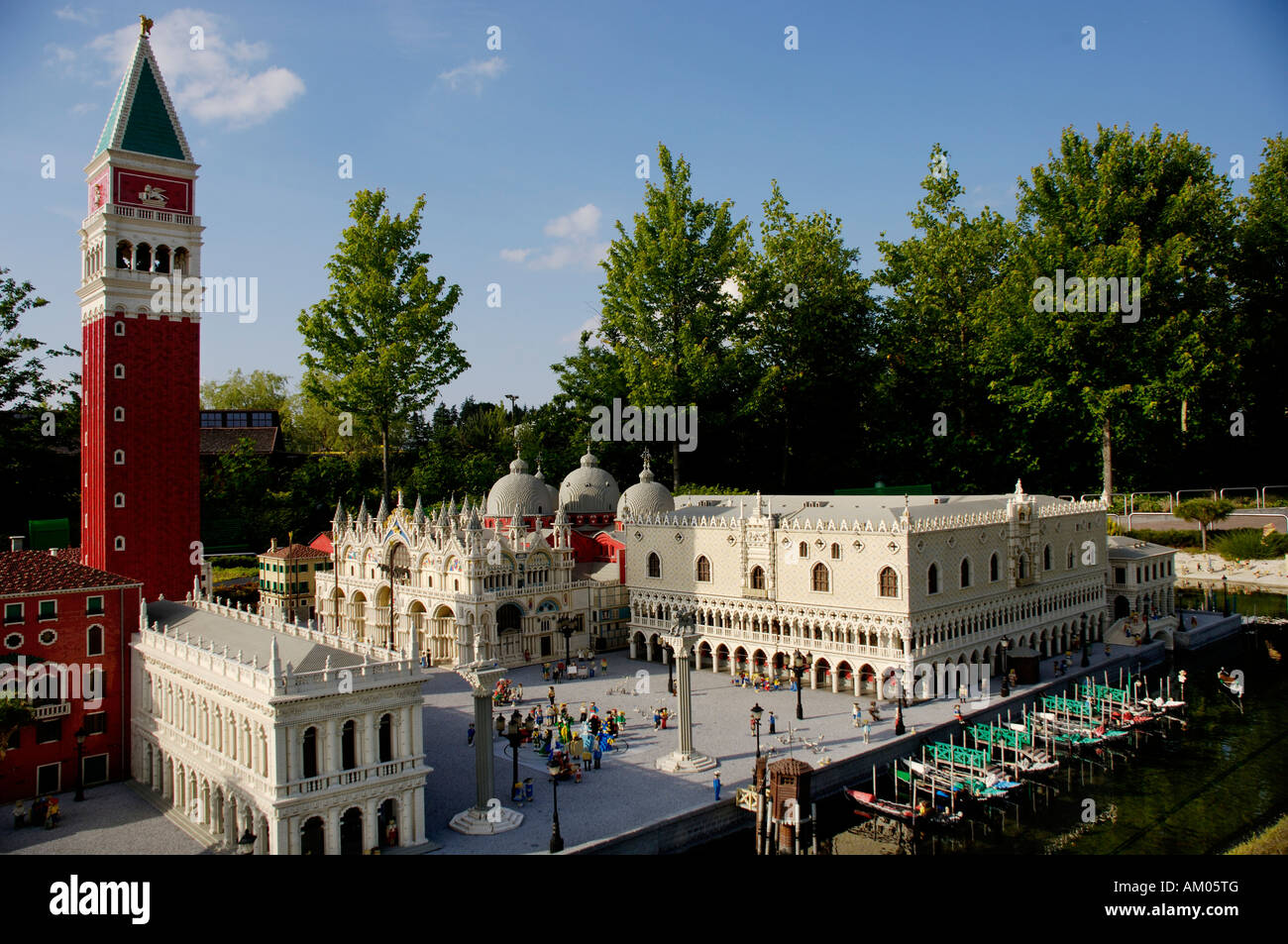 Venice, Marcus place made of Lego, theme park Legoland, Guenzburg ...