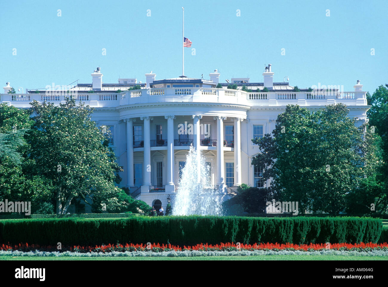 White House South Portico, Washington, DC Stock Photo - Alamy