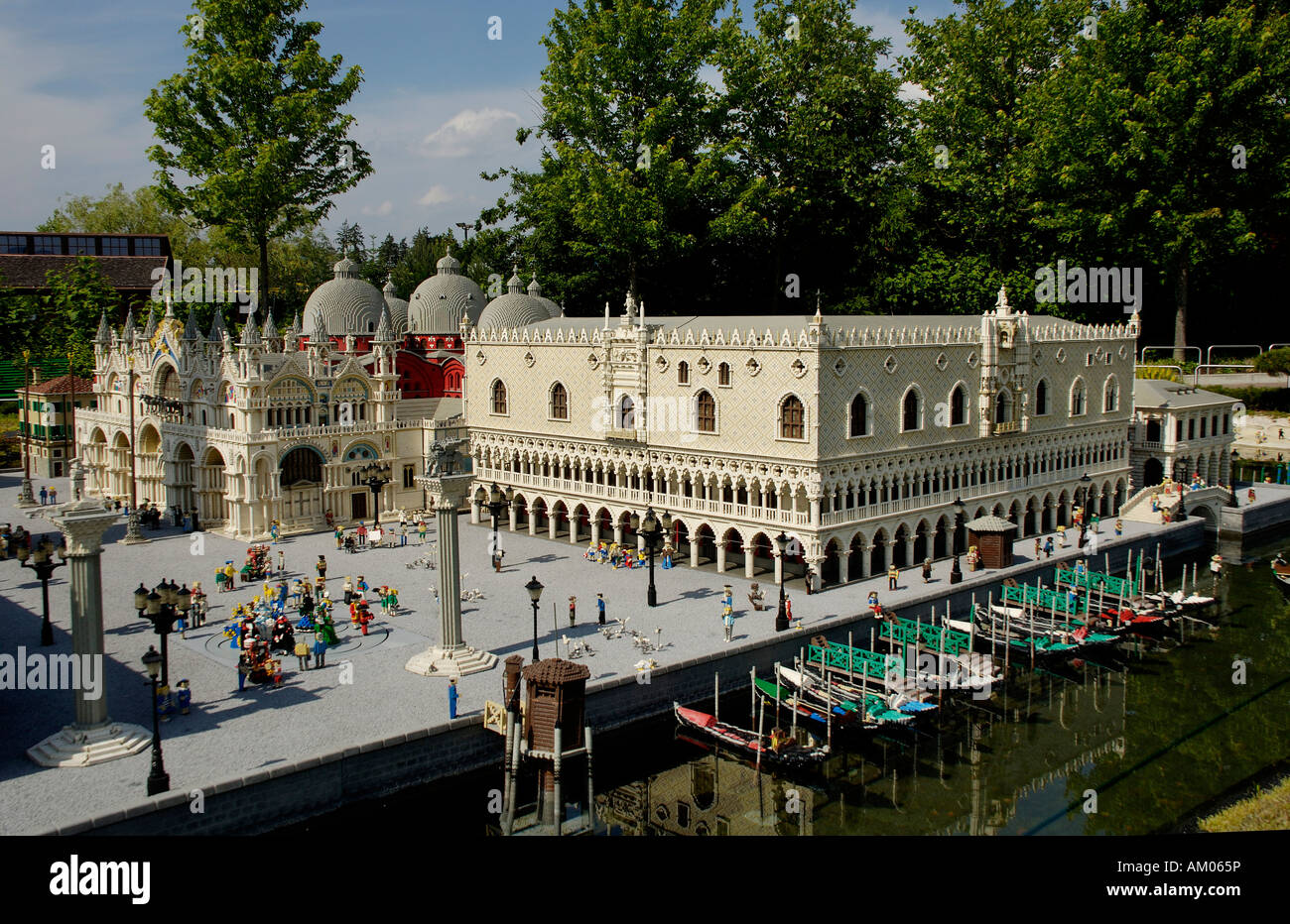 Venice, Marcus place made of Lego, theme park Legoland, Guenzburg ...