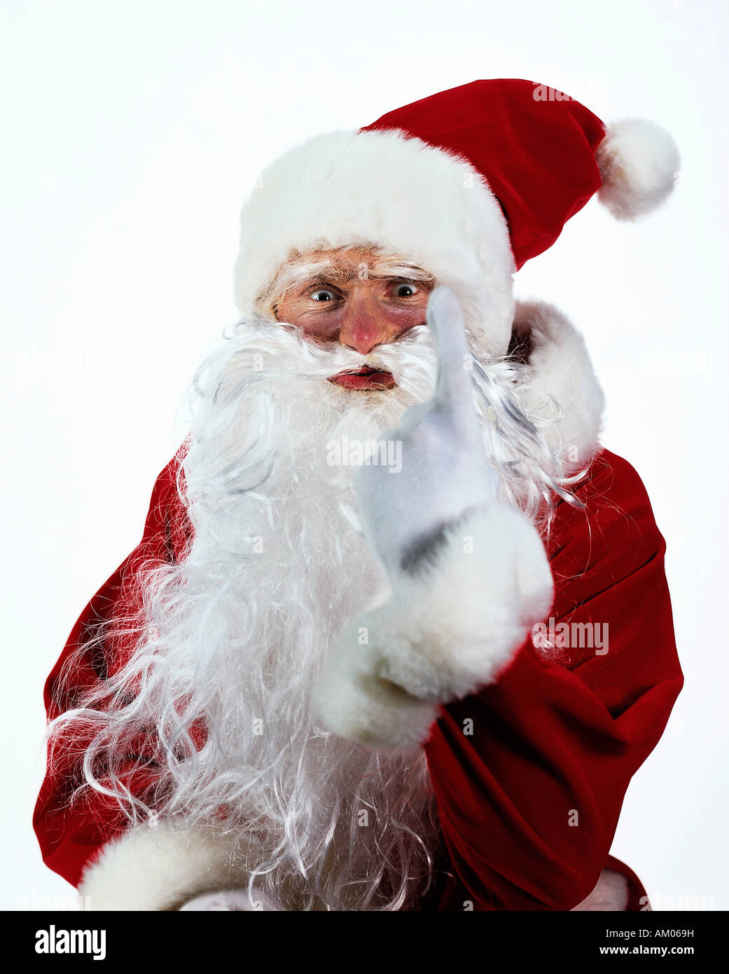 Weird Santa Claus Stock Photo - Alamy