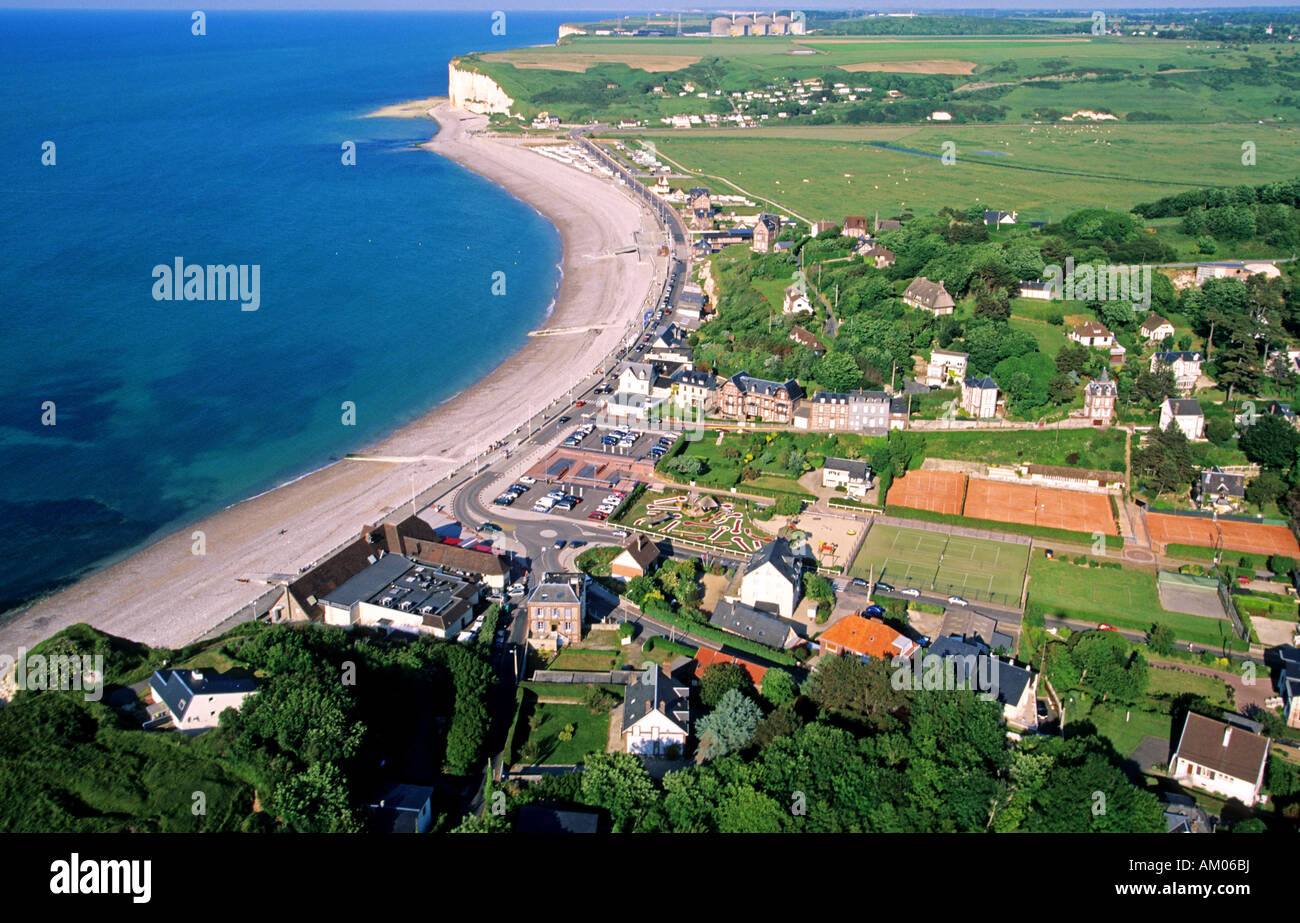 France, Seine Maritime, between Fecamp and Saint-Valery-en-Caux ...