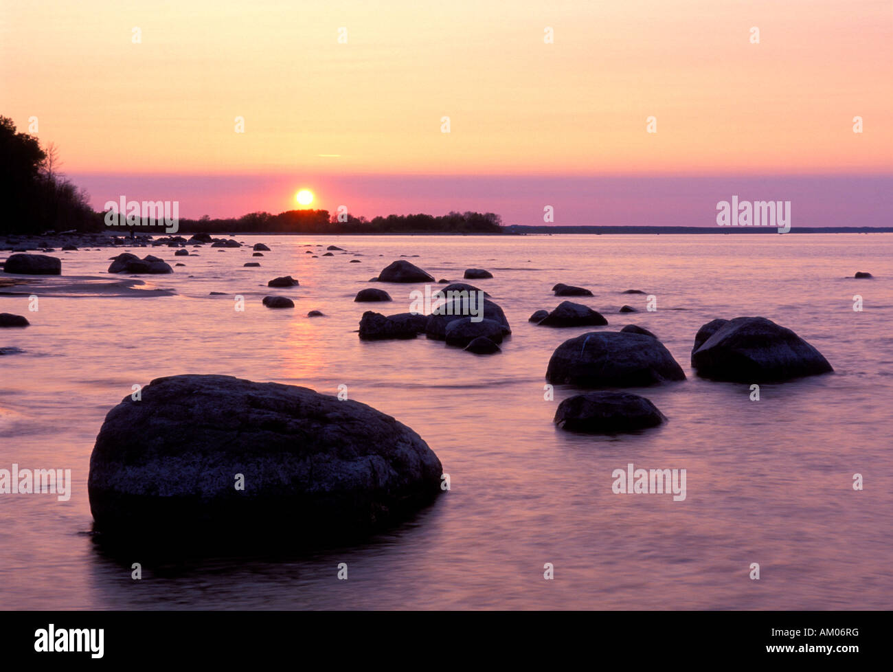 Lake of the Woods at Zippel Bay State Park Minnesota Stock Photo - Alamy