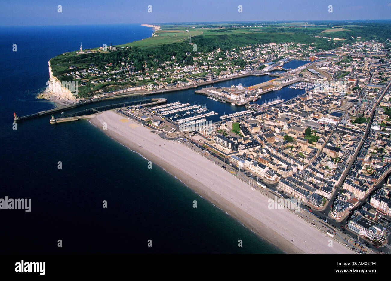 Fecamp aerial view hi-res stock photography and images - Alamy