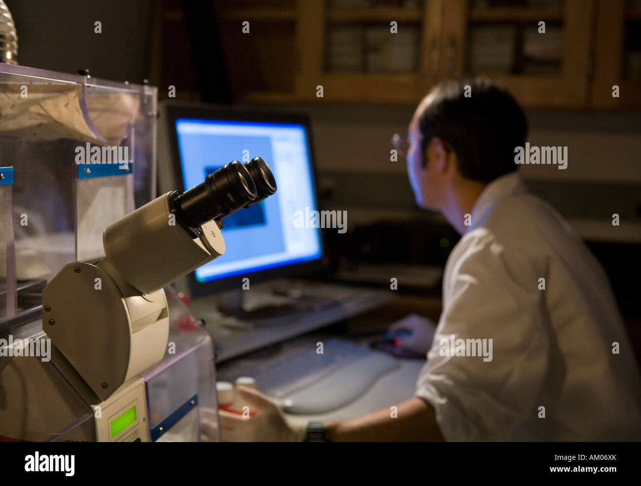 Microscope human cell images hi-res stock photography and images - Alamy