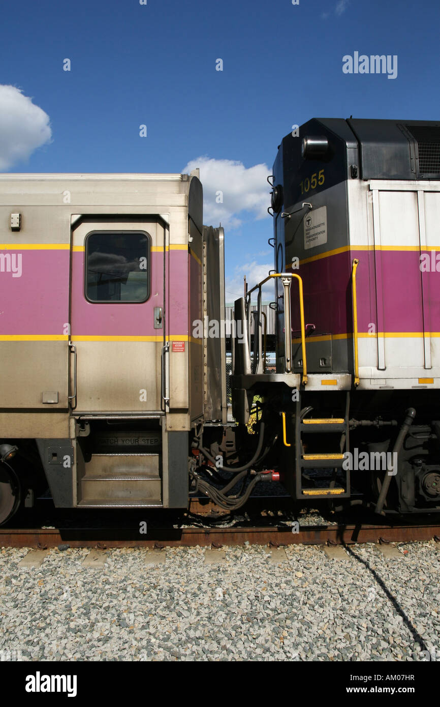 Mbta commuter rail hi-res stock photography and images - Alamy