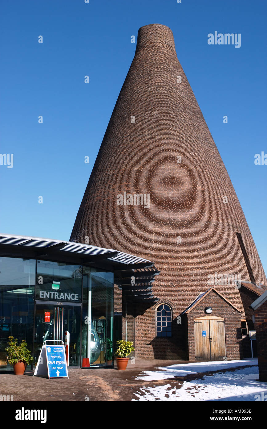 Redhouse cone glass works Brierley Hill England Stock Photo - Alamy