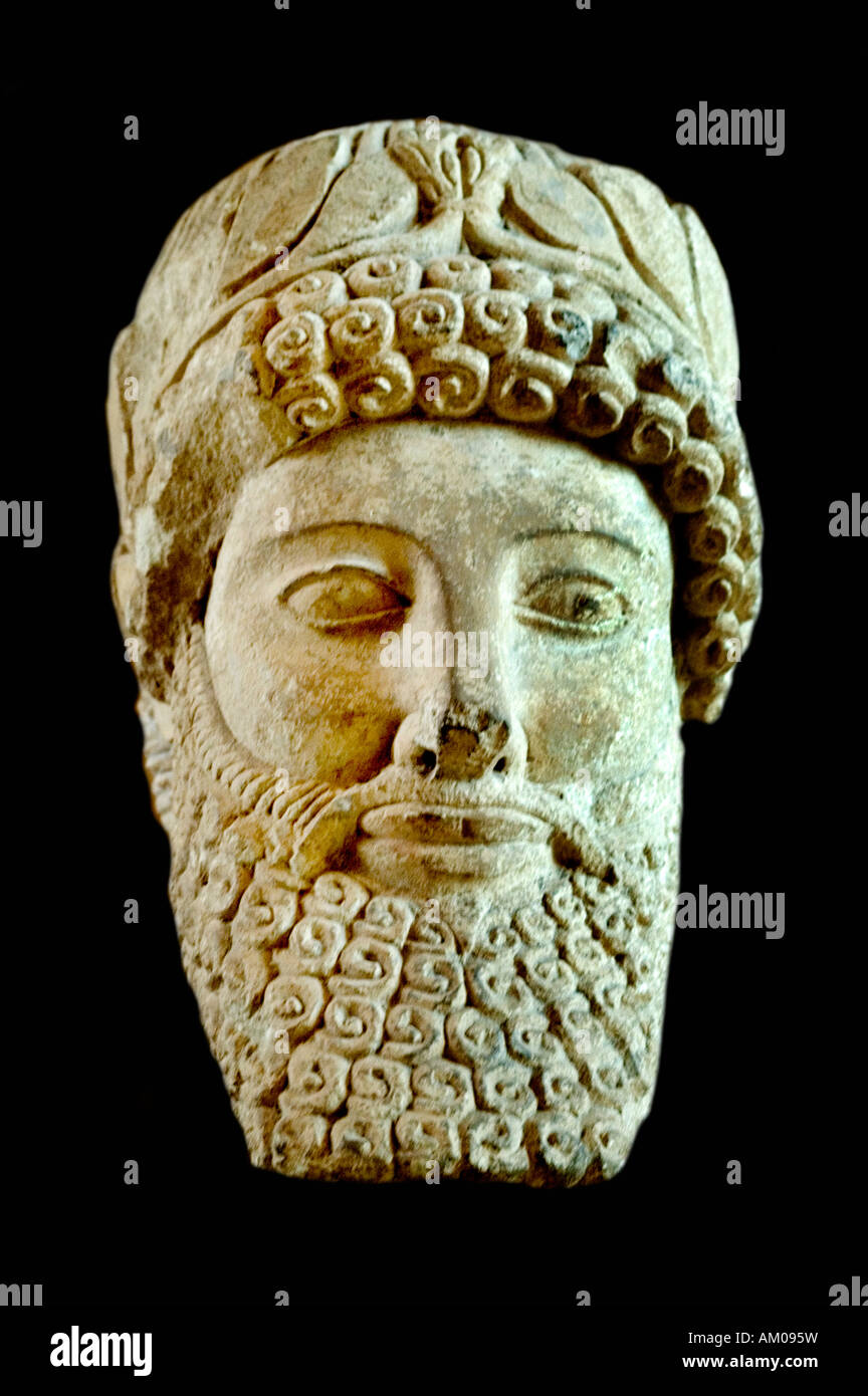 6th C. BC Cypriot sculpture Greek Greece Museum Stock Photo - Alamy