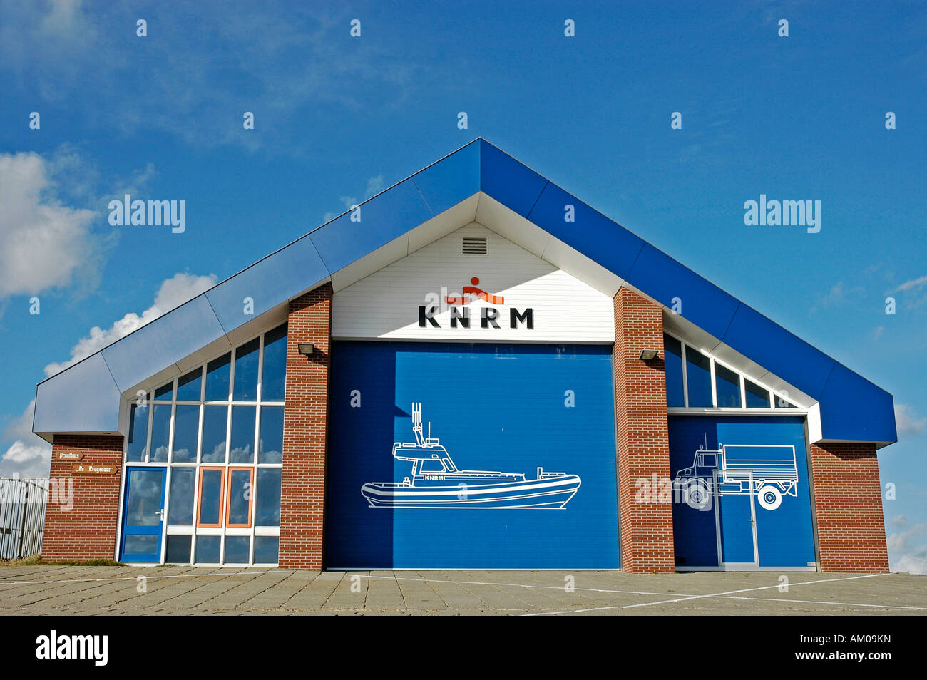 KNRM, dutch Sea Rescue, Westkapelle, Zeeland, Holland, the Netherlands ...