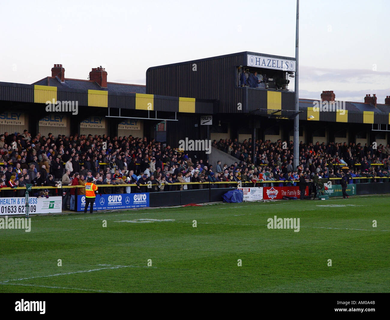 Rodney parade stadium rugby hi-res stock photography and images - Alamy