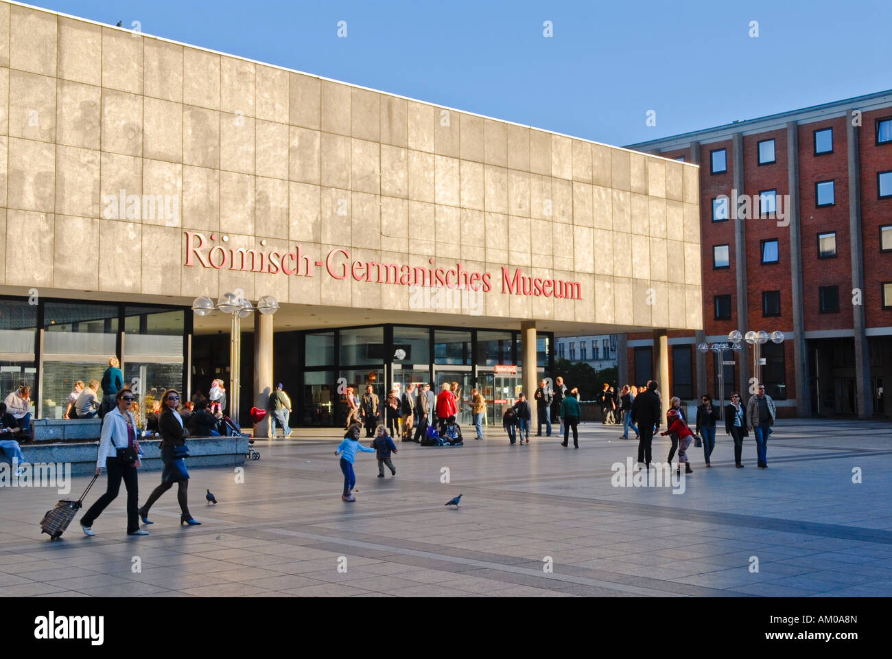 Roman germanic museum in Cologne, North Rhine-Westphalia, Germany Stock ...