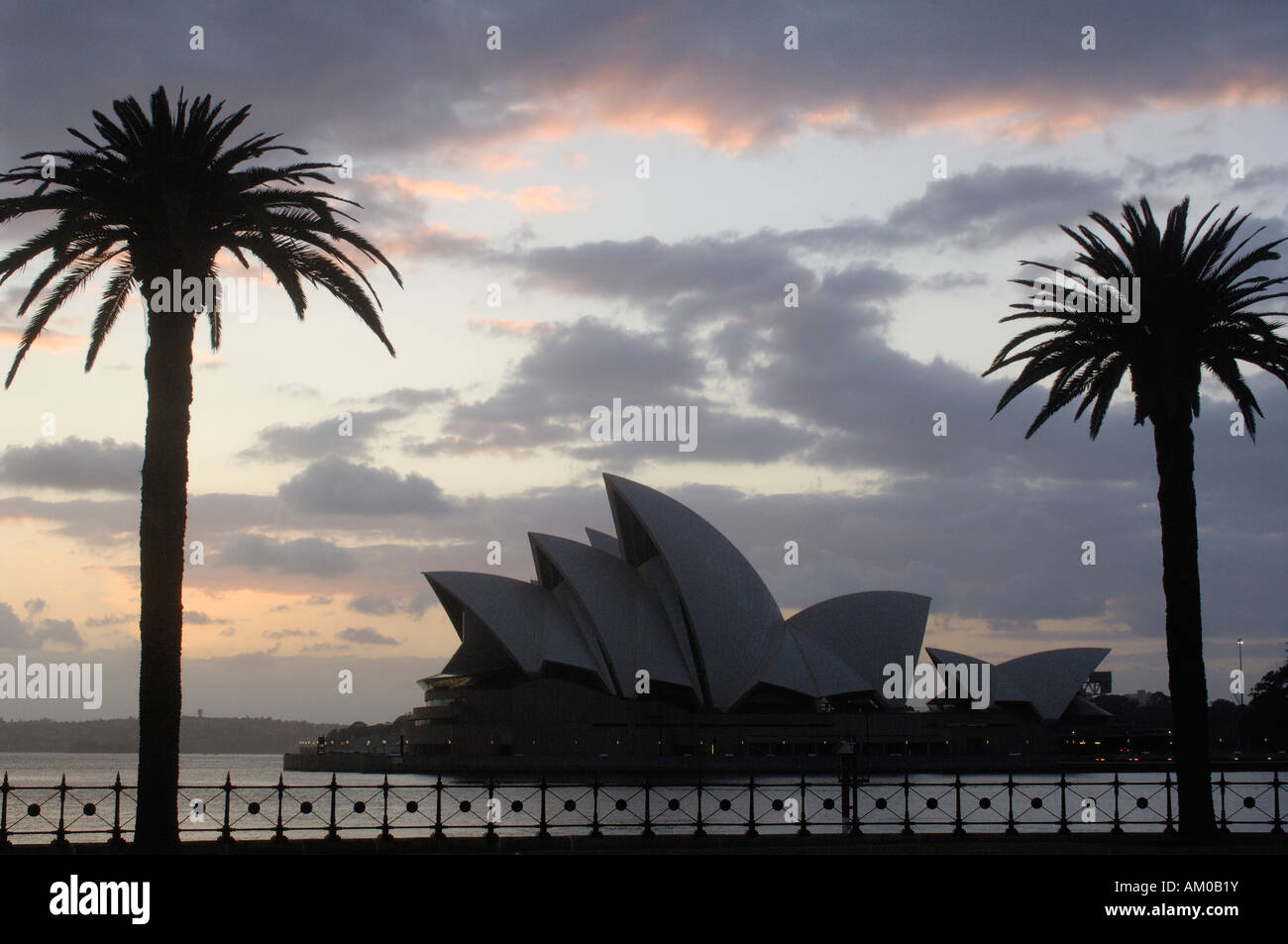 Sydney Opera House at dusk. Bennelong Point. Sydney. AUSTRALIA Stock ...