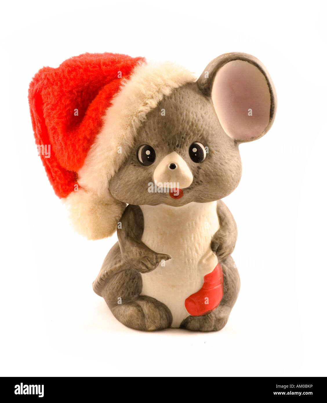 A cute little mouse christmas decoration Stock Photo - Alamy