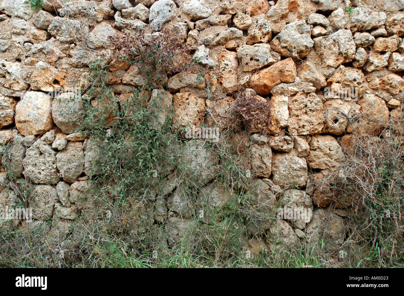 Stonewall Traditional architecture in Mallorca Majorca Spain Europe ...