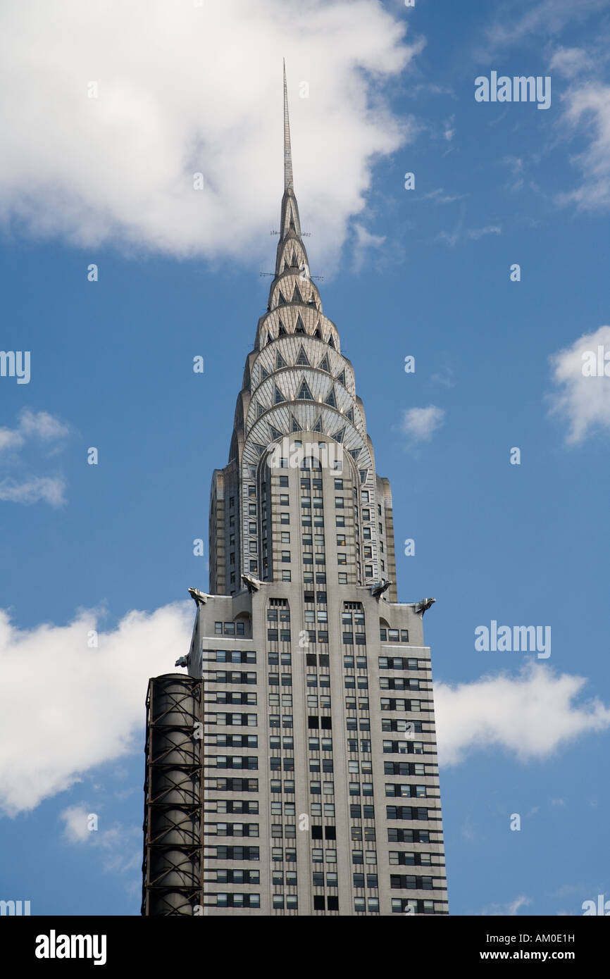 Chysler building art deco hi-res stock photography and images - Alamy