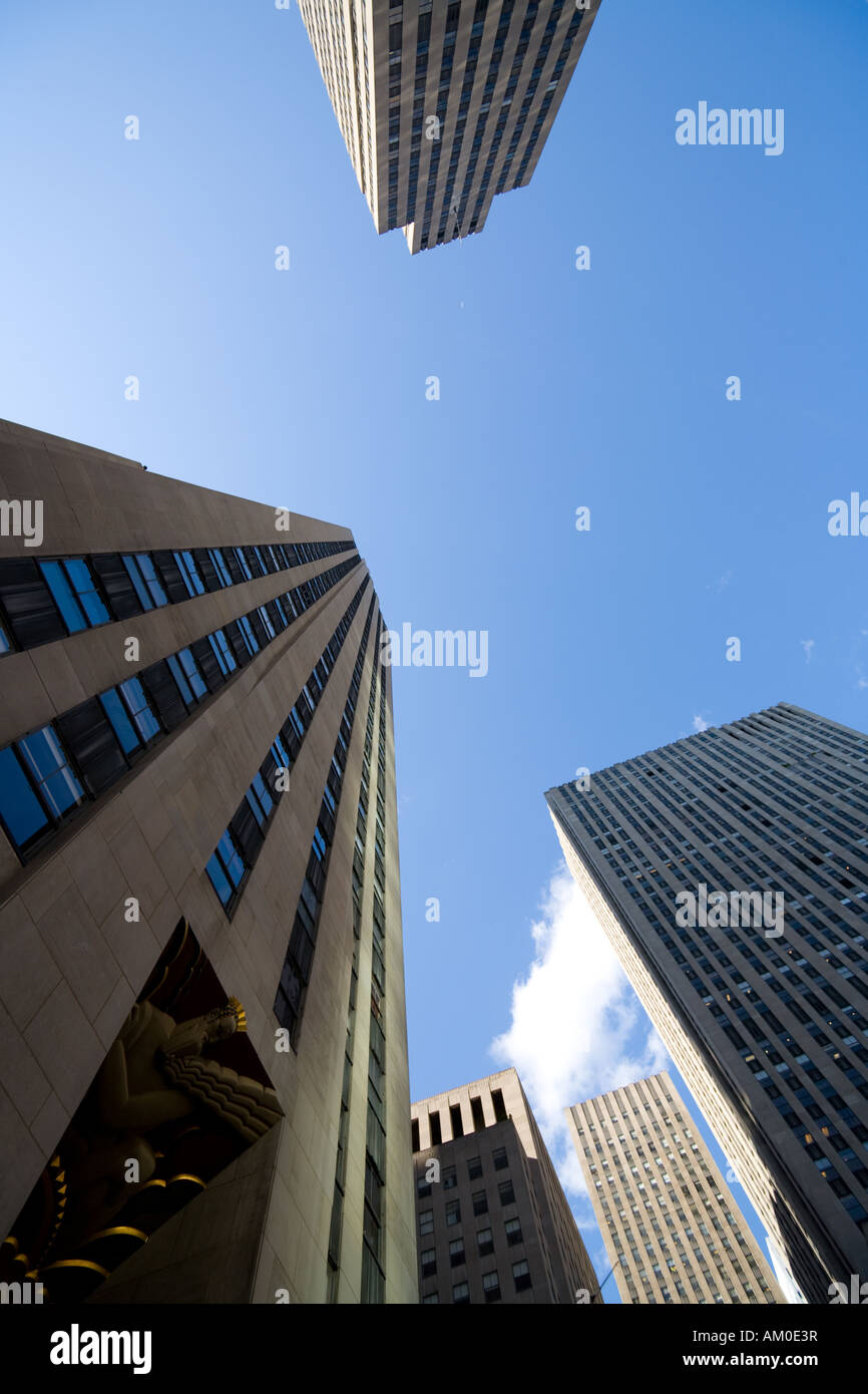Rockefeller Center, Manhattan, New York City, USA Stock Photo - Alamy