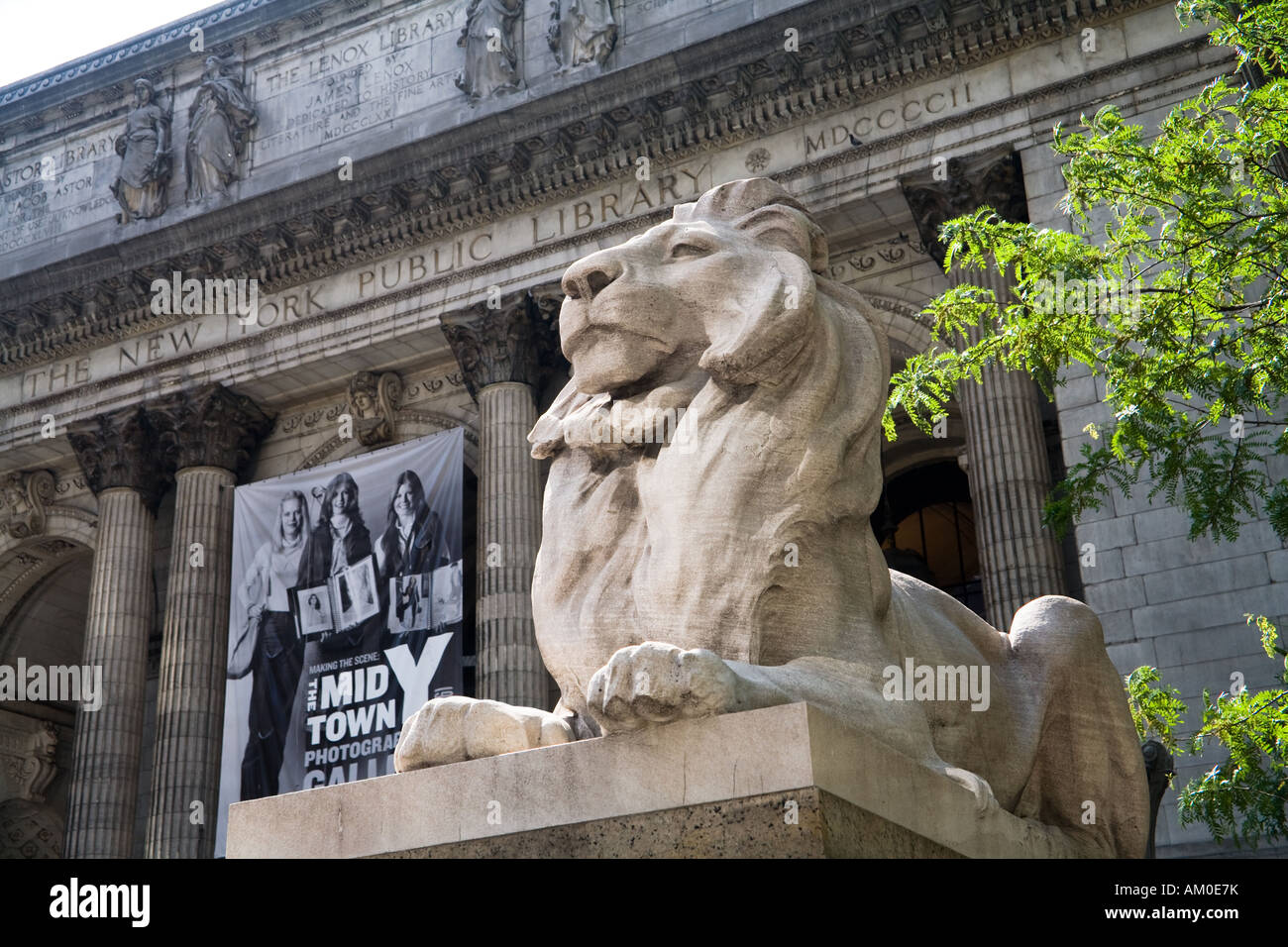 New York Public Library, Manhattan, New York city, USA Stock Photo - Alamy