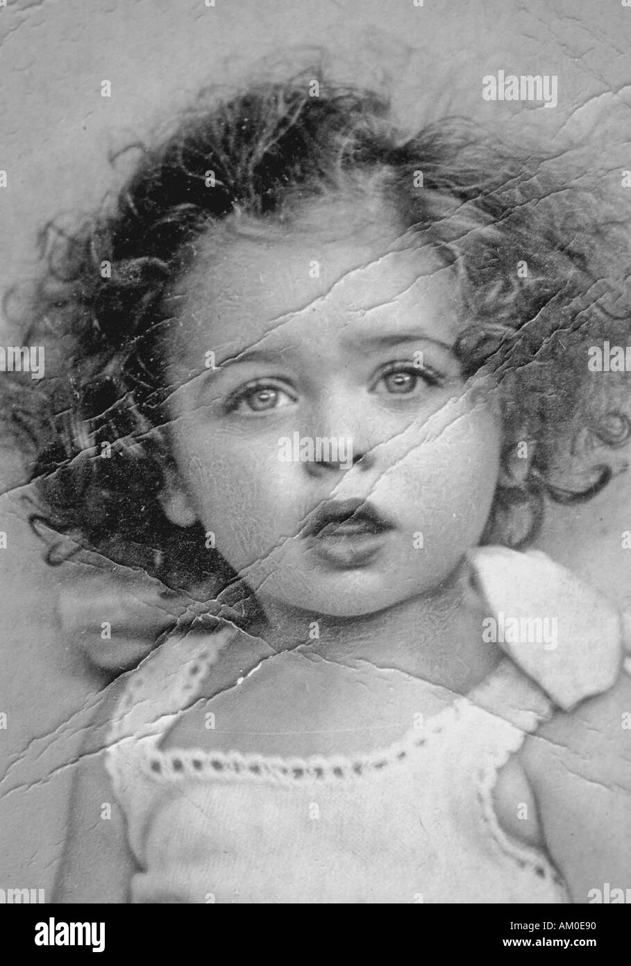 Old Baby Picture 1 Stock Photo - Alamy