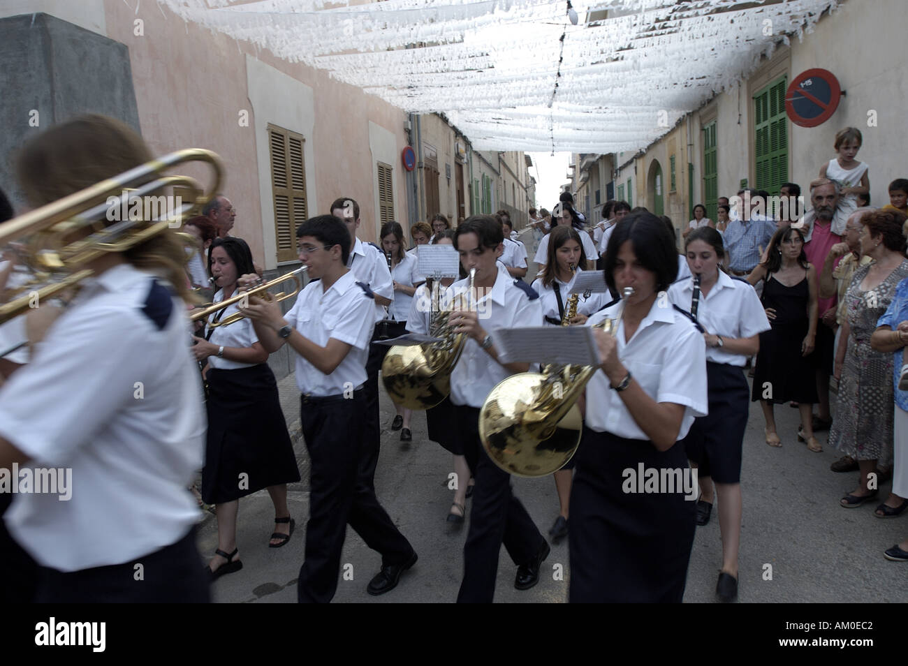 Summer celebrations n Petra Festivals Fiesta Mallorca Majorca Spain ...