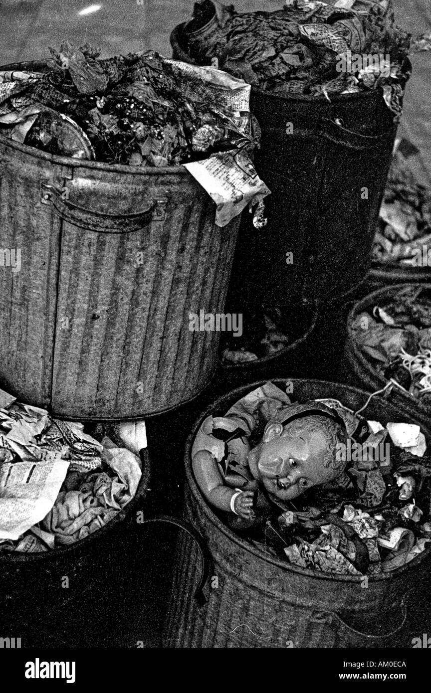 Puppet and Garbage 1 Stock Photo - Alamy