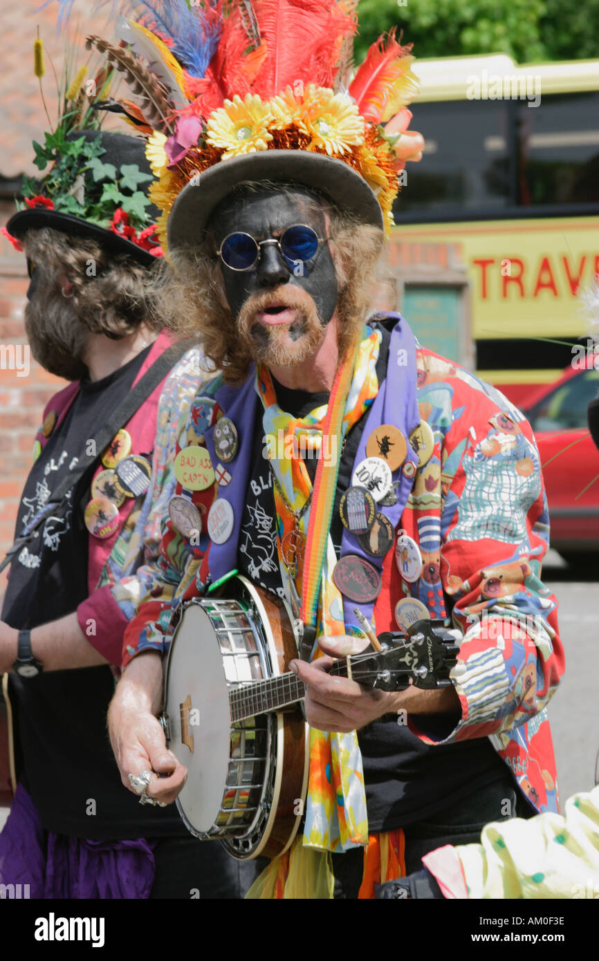 Black pig border morris hi-res stock photography and images - Alamy