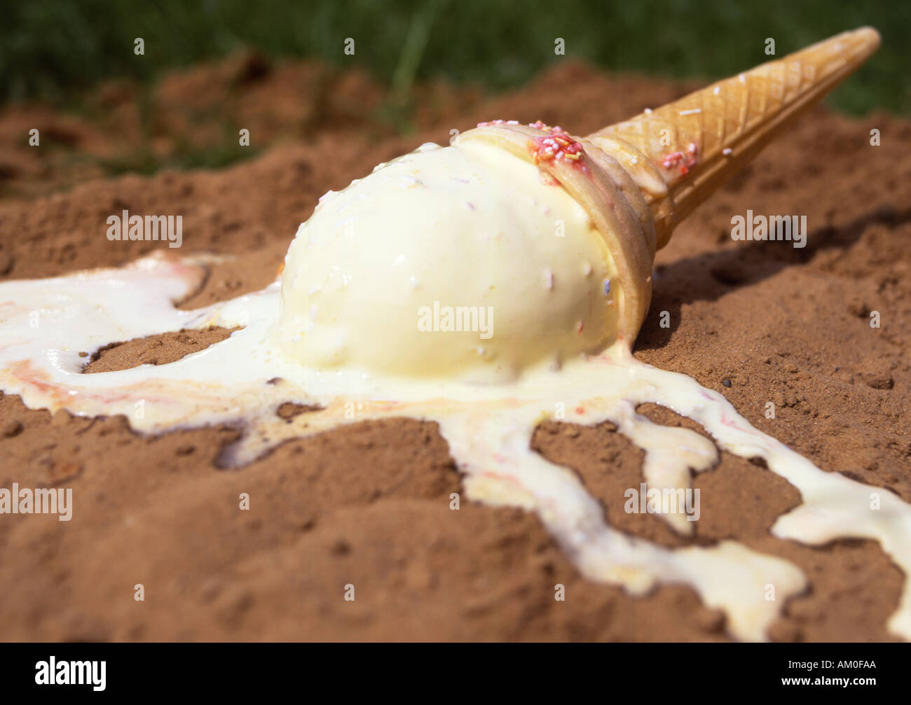 melted ice cream Stock Photo - Alamy