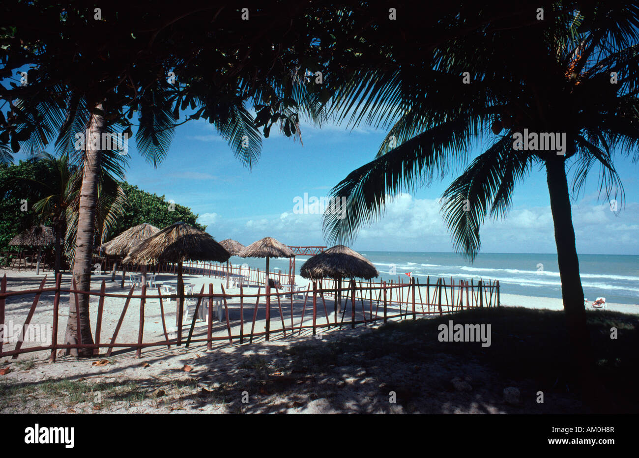 Varadero, the most beautiful sandy beach of Cuba, Cuba Stock Photo - Alamy