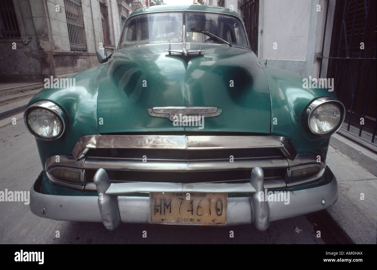 Old Chevrolet in Havana, Cuba Stock Photo - Alamy
