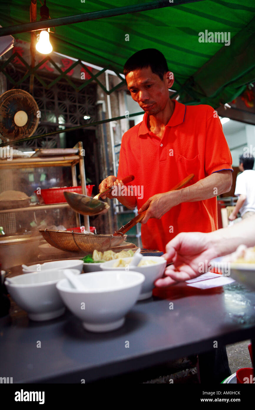 China, Macau, kitchen of a little outside restaurant Stock Photo - Alamy