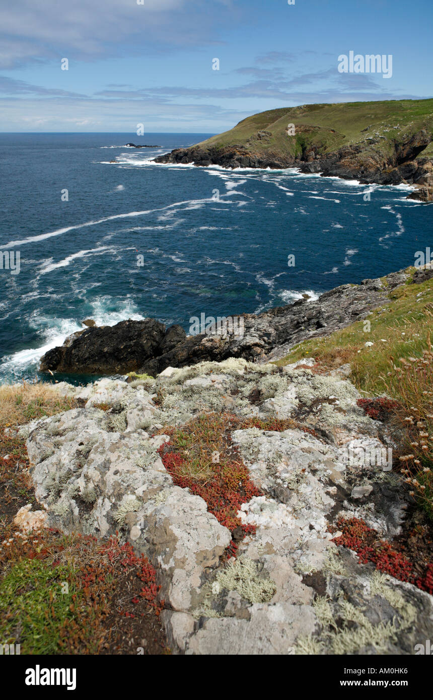 Wicca Pool on the Cornwall coast near Zennor Stock Photo - Alamy