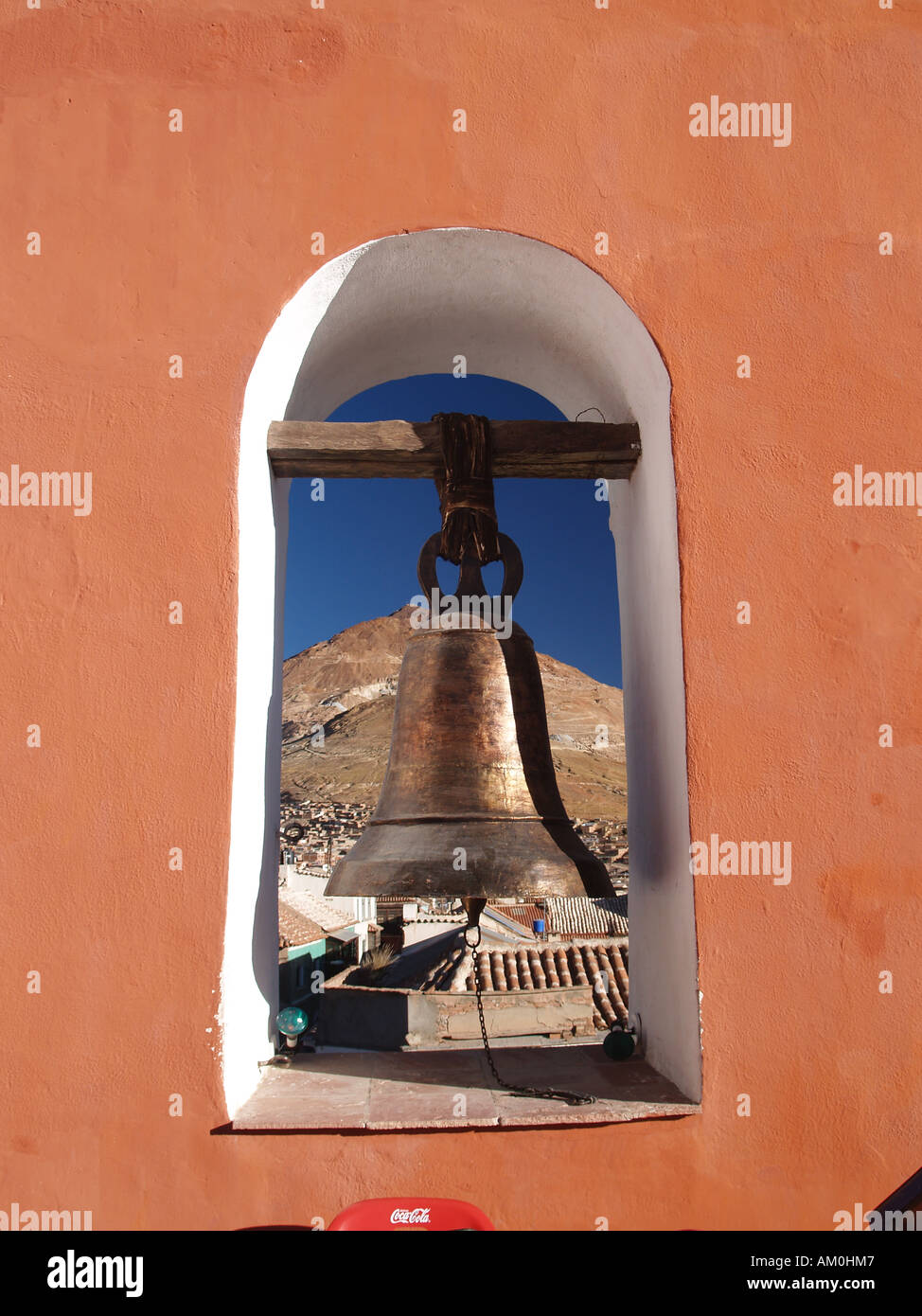 bell through a portal Stock Photo - Alamy