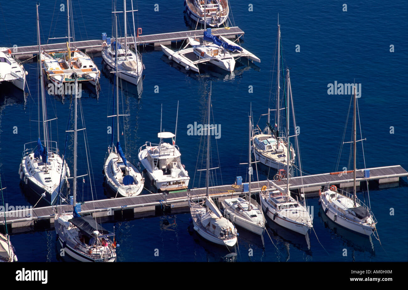 Harbour, Santa Maria Navarrese, Sardinia, Italy Stock Photo - Alamy