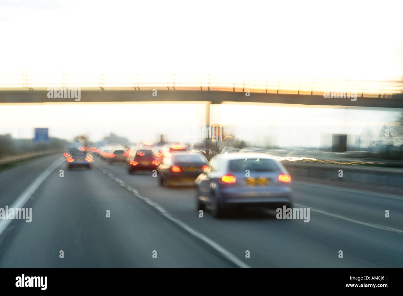 Fast moving vehicle on motorway hi-res stock photography and images - Alamy