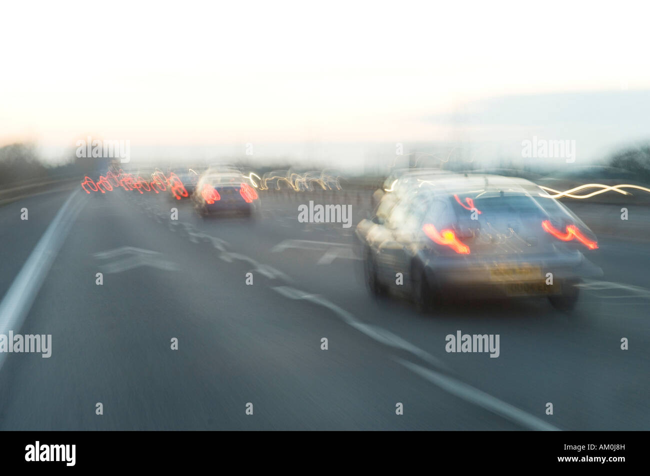 Fast moving vehicle on motorway hi-res stock photography and images - Alamy