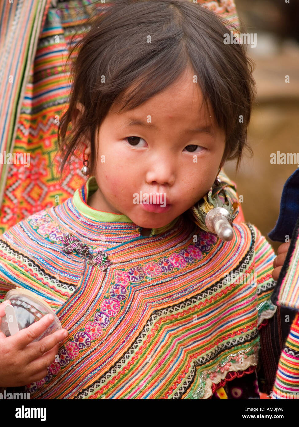 Women flower hmong costumes hi-res stock photography and images - Alamy