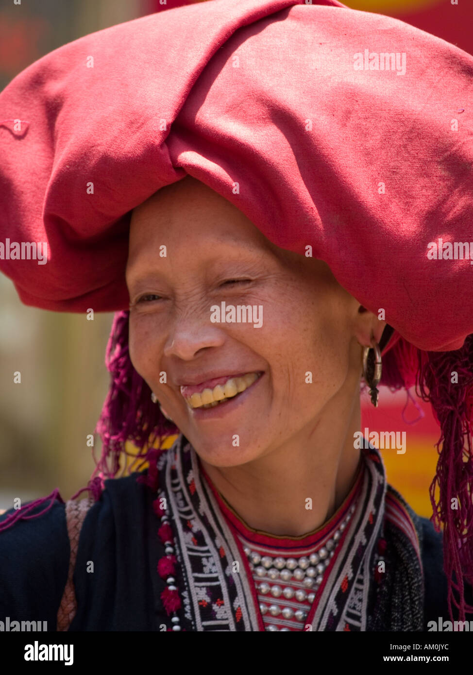Red dao hats hi-res stock photography and images - Alamy