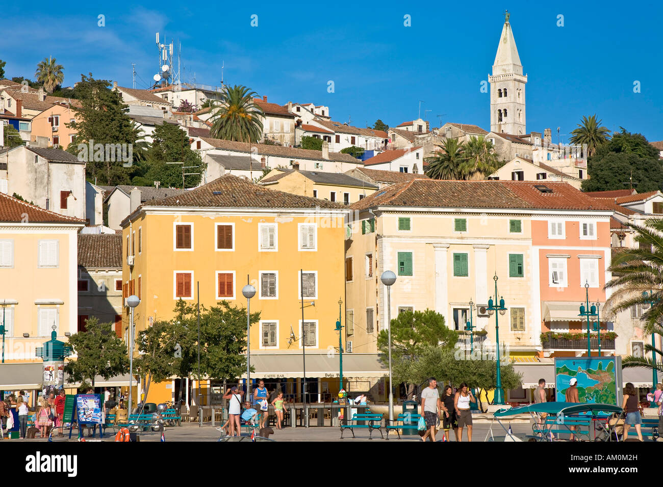 Mali Losinj, island Losinj, Primorje - Gorski kotar, Croatia Stock ...