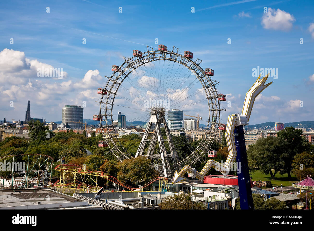 Ferris wheel vienna hi-res stock photography and images - Alamy