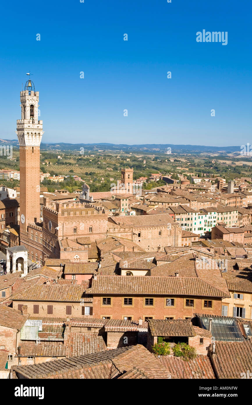 Birds eye view siena hi-res stock photography and images - Alamy