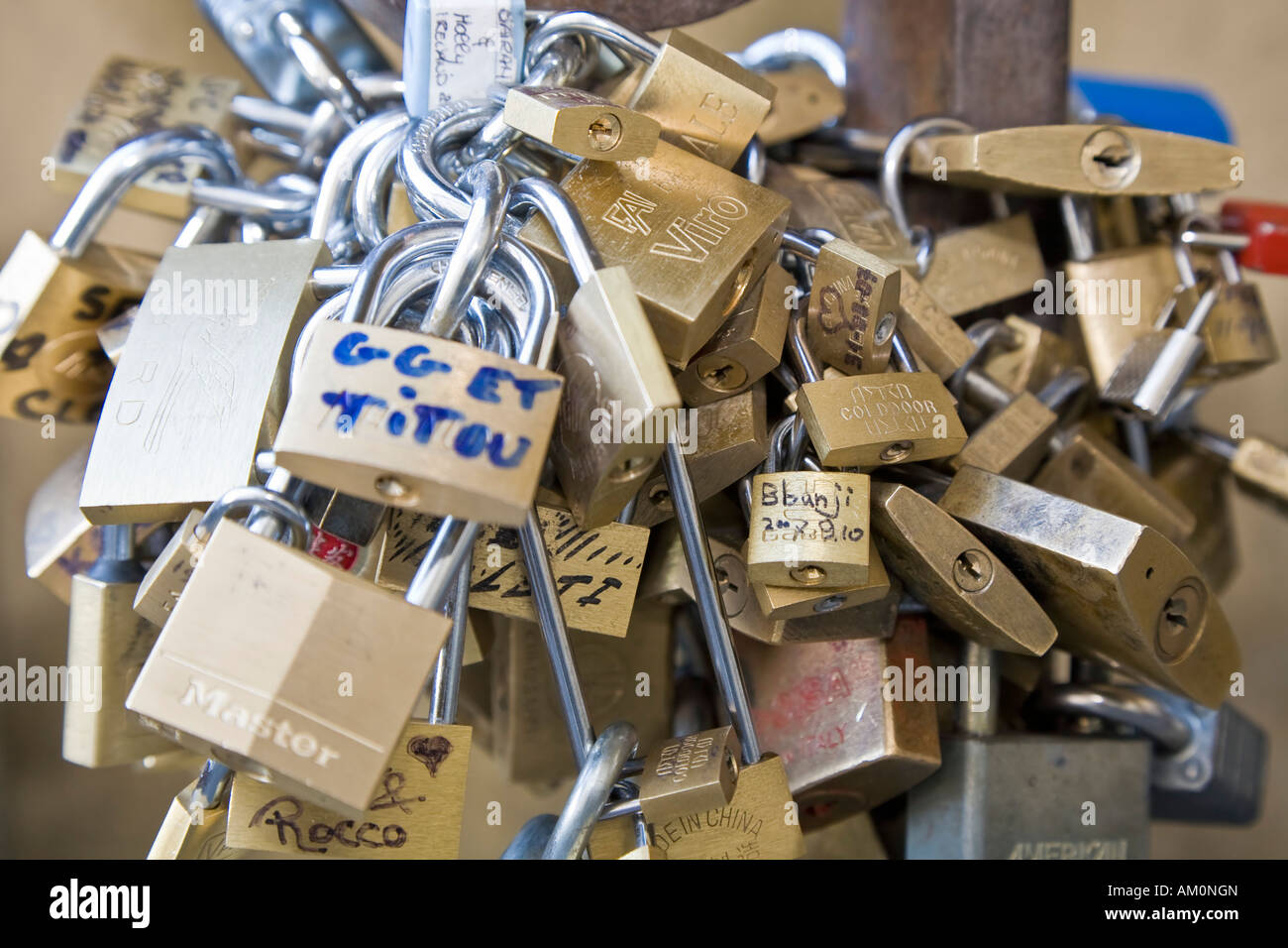 Combined locks hi-res stock photography and images - Alamy