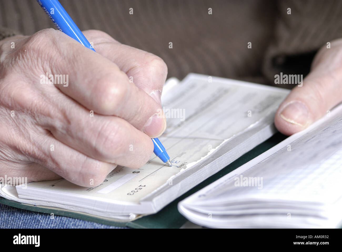 Notes notebook journalist writer reporter pen pencil writing cheque ...