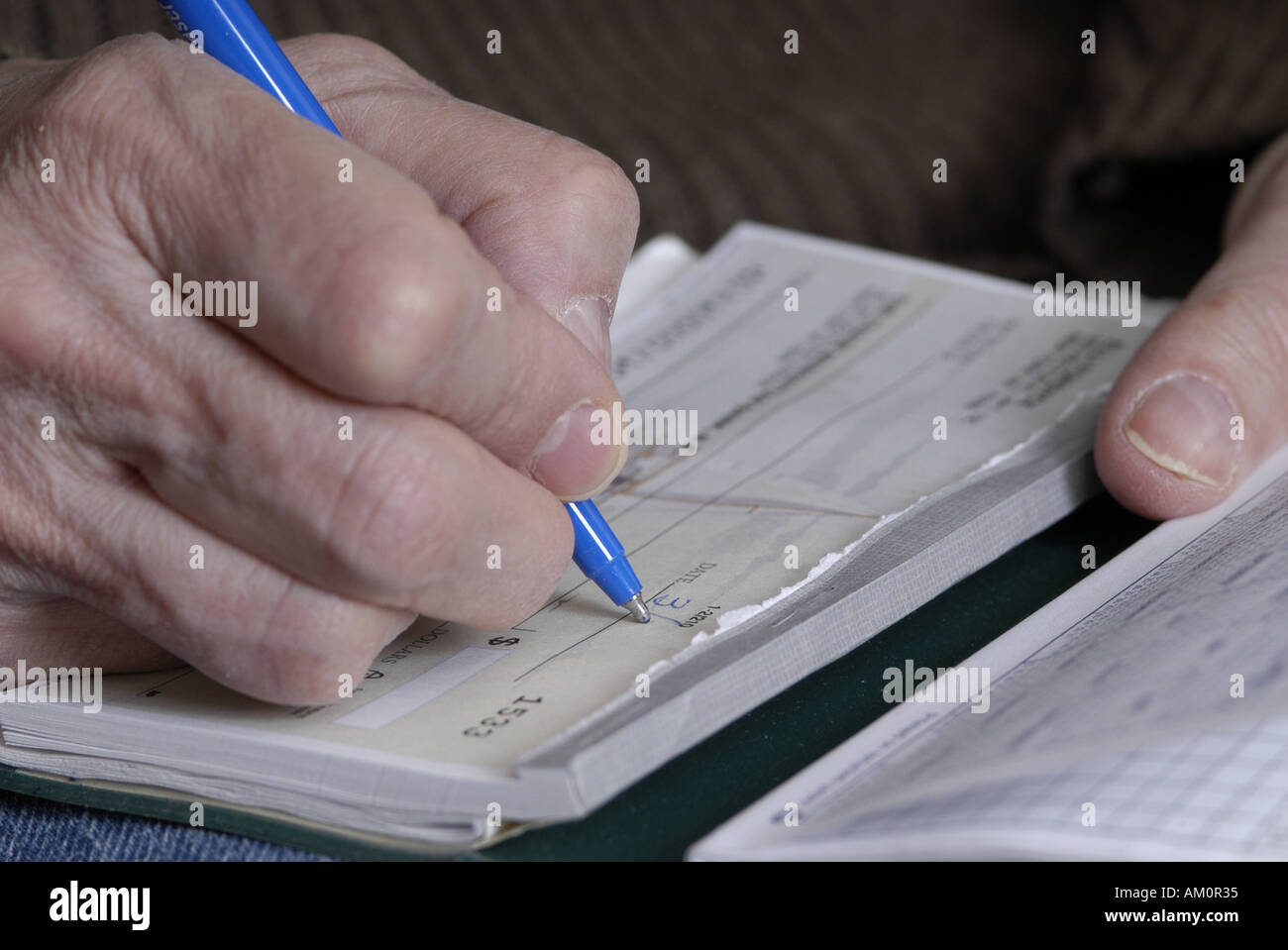 Notes notebook journalist writer reporter pen pencil writing cheque ...