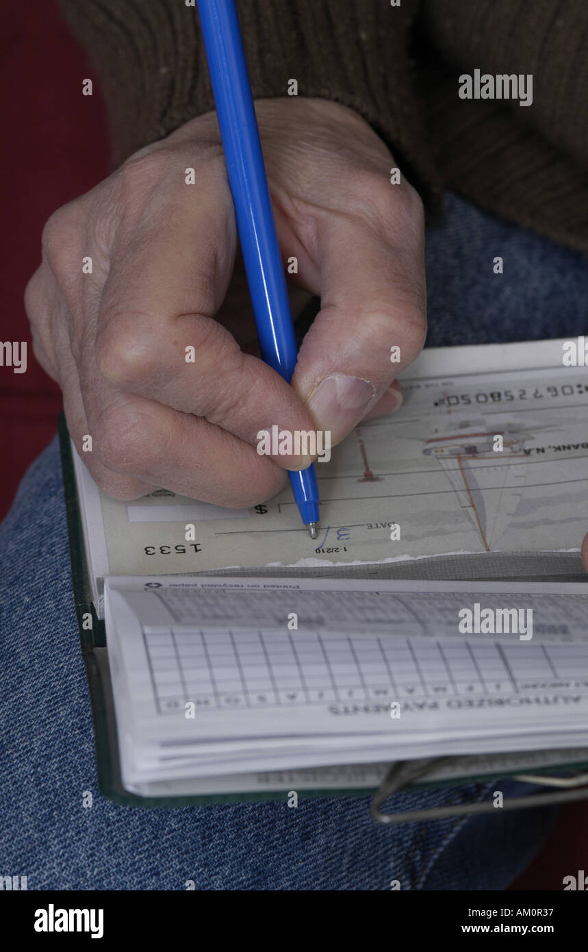 Notes notebook journalist writer reporter pen pencil writing cheque ...